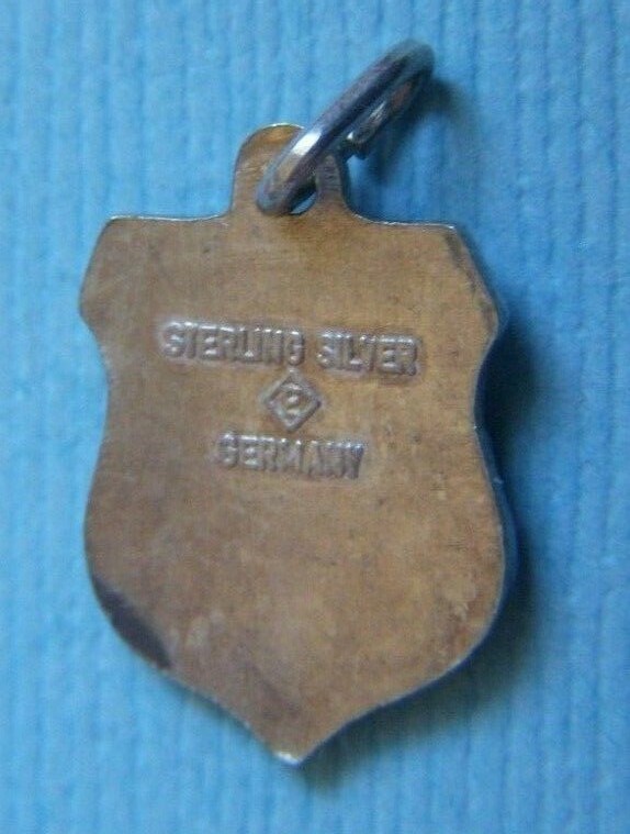 Vintage Newfoundland Canada shield sterling charm | eBay