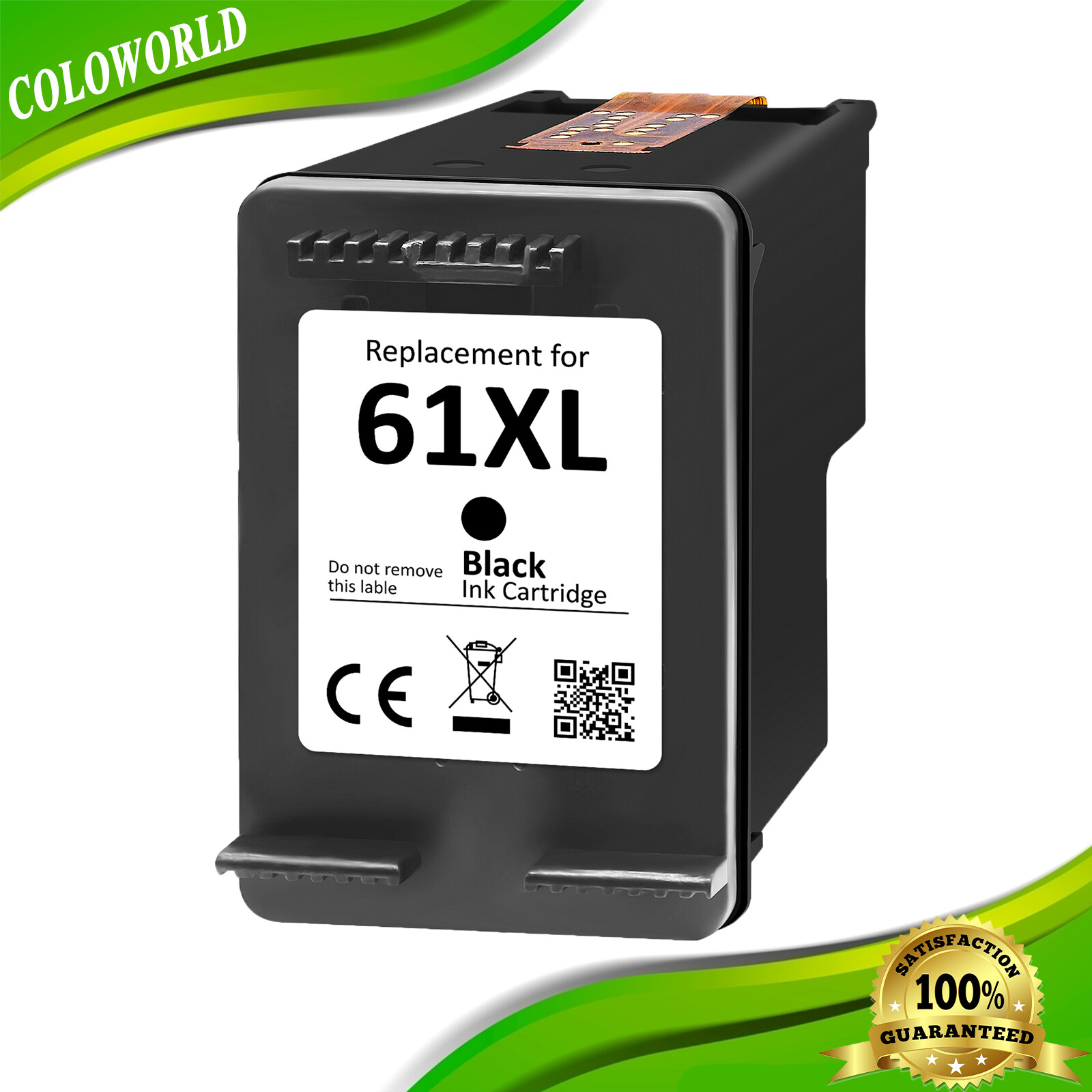 61XL Ink Cartridge for HP 61 ENVY 4500 4502 4505 5530 5535 Deskjet 2540 ...
