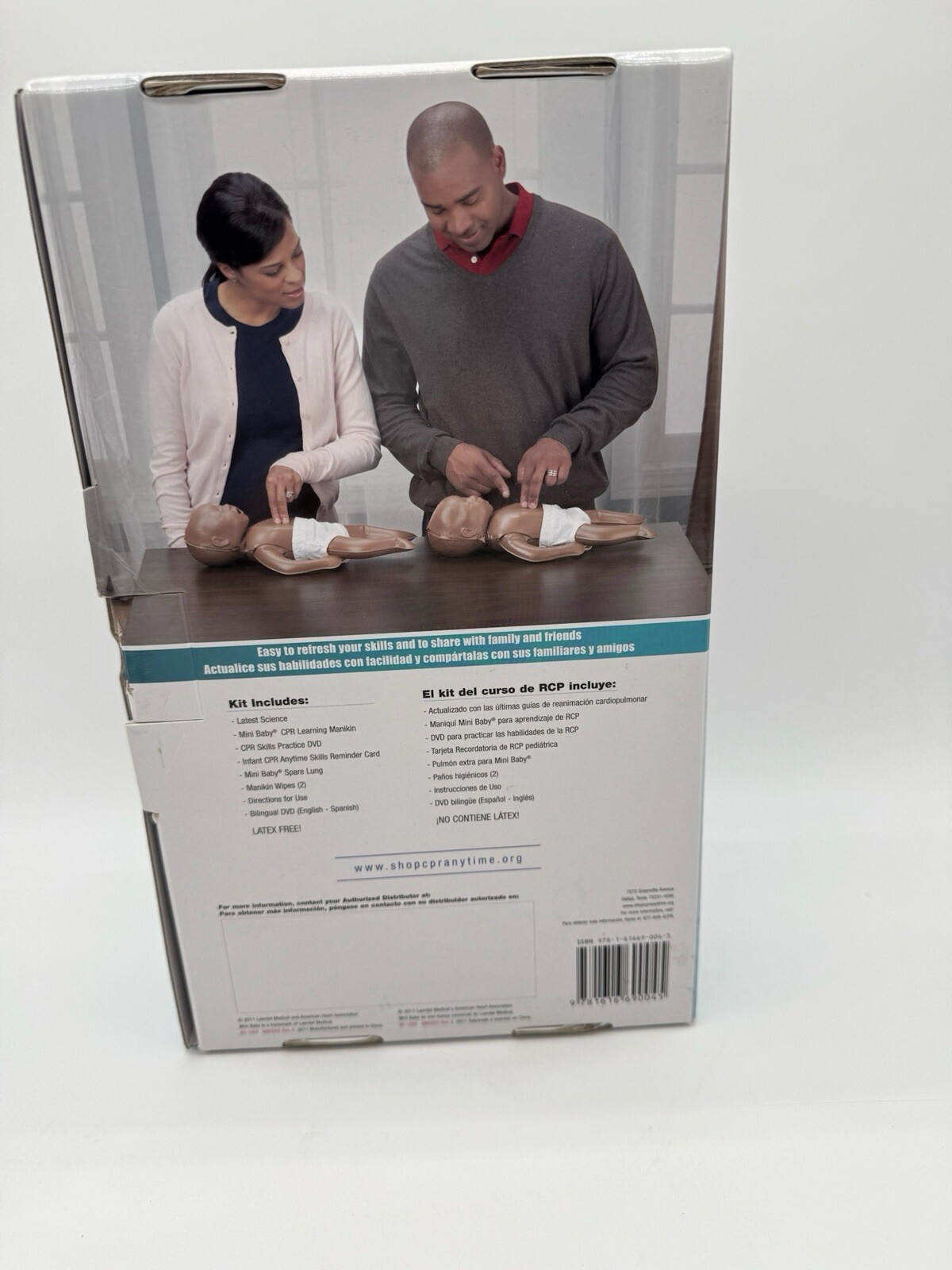 Infant CPR Anytime Kit : Light Skin (English and Spanish) by American ...