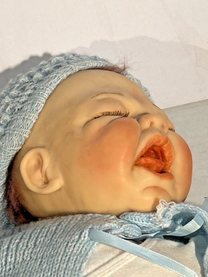 Sheila Michael reborn doll weighted vintage 2001 baby boy 22 inch ...
