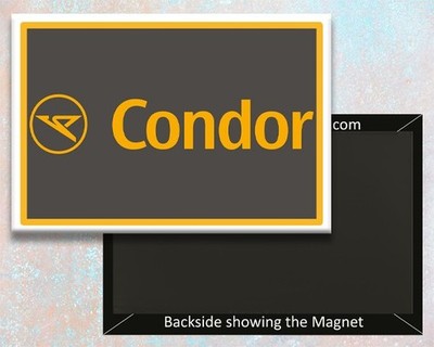 Condor Airlines Logo Handmade 3.25" x 2.25" Fridge Magnet (LM14127) | eBay