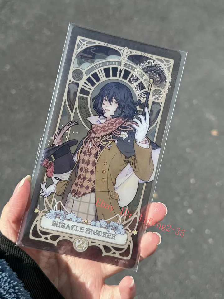 Lord of The Mysteries Klein Moretti The Fool Acrylic Bookmark Collector ...