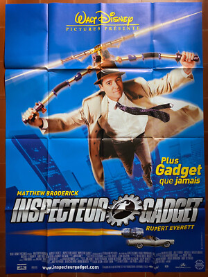 Affiche INSPECTEUR GADGET David KELLOG Mattew BRODERICK disney enfant ...