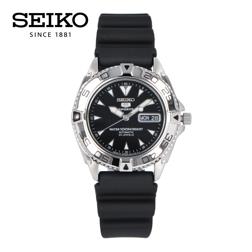 SEIKO SEIKO5 Sports SNZB33J2 SNZB33 SNZB33J Men Mechanical Automatic ...