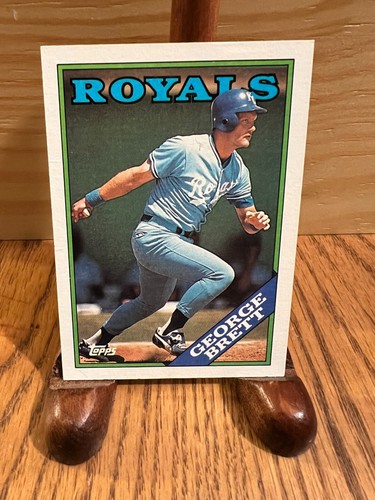1988 Topps Baseball Card #700 George Brett Kansas City Royals | eBay