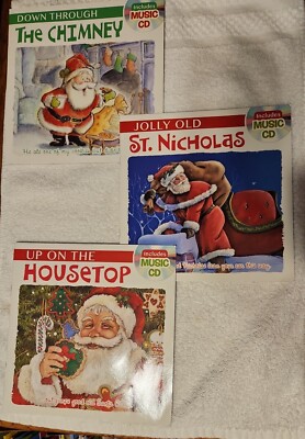 LANDOLL PUBLISHING CHRISTMAS KIDS BOOK WITH MUSIC CD Lot of 3 | eBay