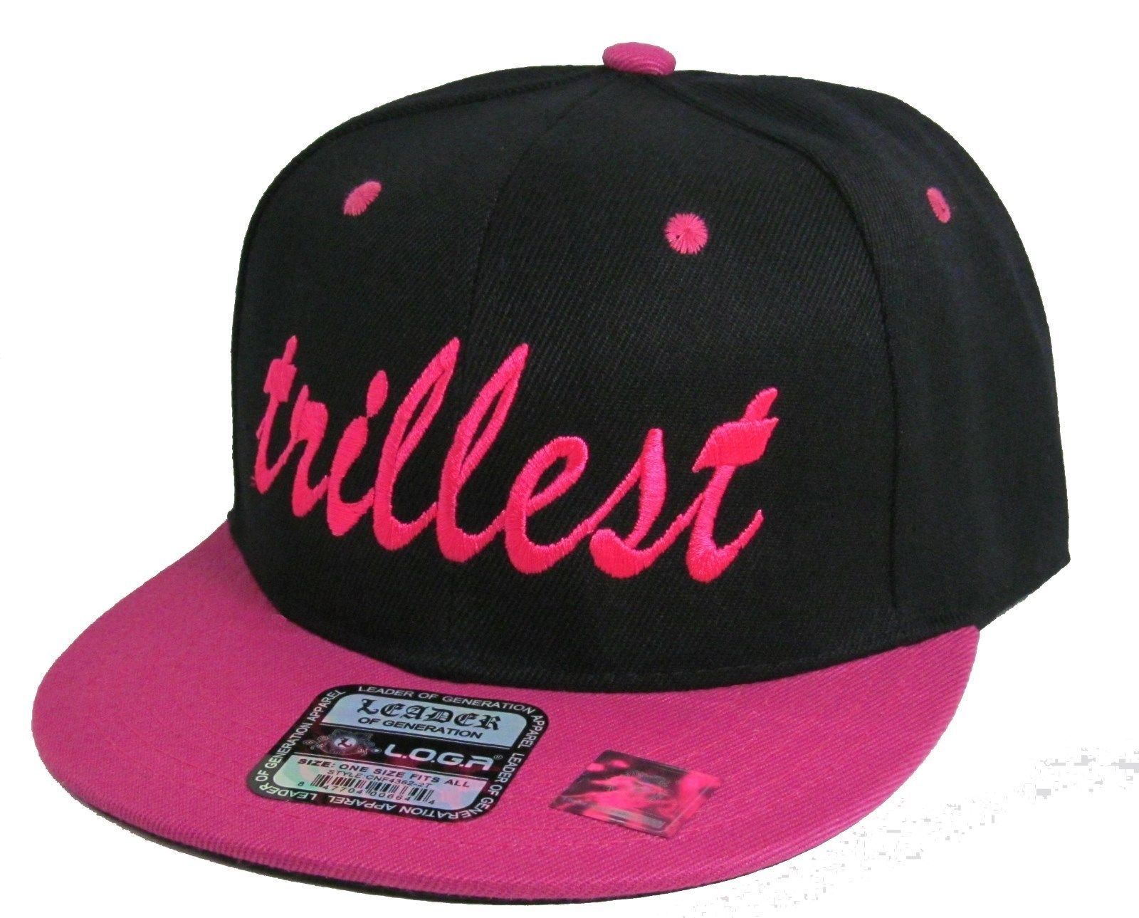 NEW TRILLEST TRILL FLAT BILL SNAPBACK CAP HIP HOP HAT MANY COLORS ...