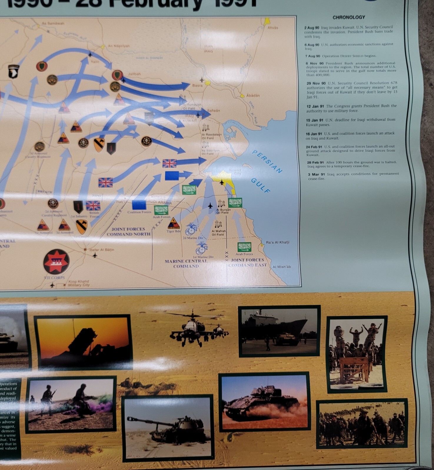 OPERATIONS DESERT SHIELD/DESERT STORM 7 AUGUST 1990-28 FEBRUARY 1991 | eBay