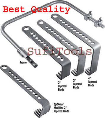 Surgical Charnley Hip Retractor Set With Locking Frame Set Kit | eBay