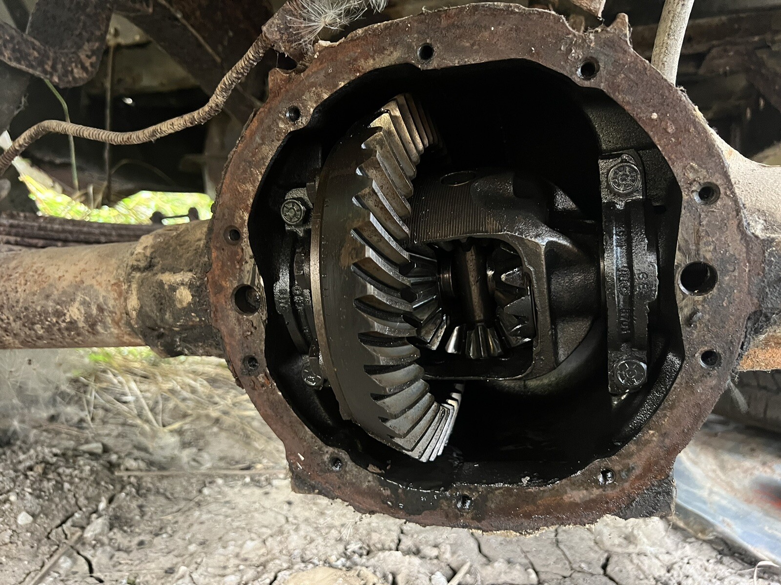 1981-1991 Chevy Blazer GMC Jimmy Rear Axle Differential 3.73 10 Bolt 6 ...