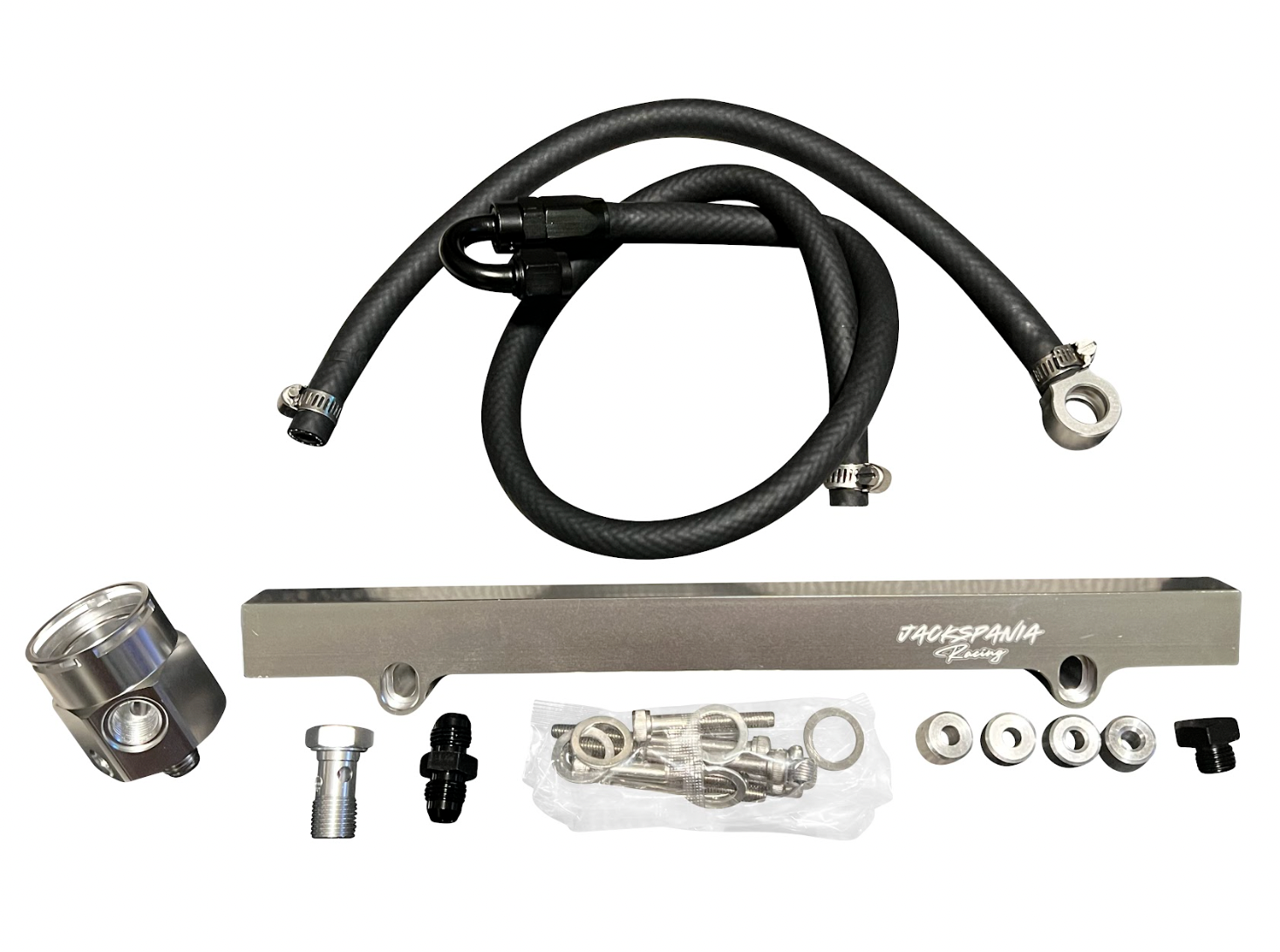 Billet High Flow Fuel Rail Upgrade Kit FPR MK4 VW Audi 1.8T Jetta GTI ...