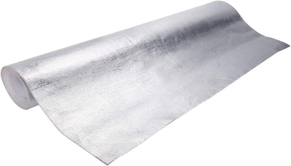 Large Backed Aluminized Self Adhesive Thermal Insulation High Temp ...