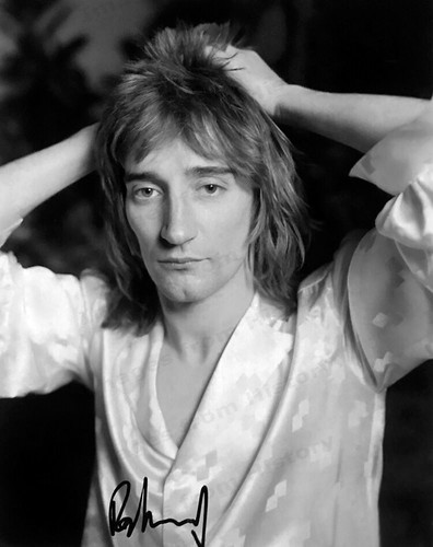 8x10 Print Rod Stewart Portrait #RSAA | eBay