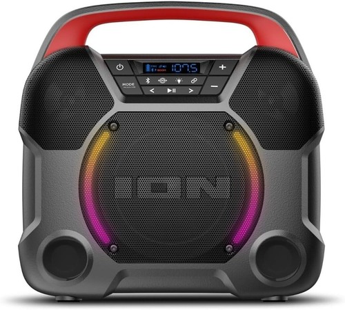 ION Audio Pathfinder Go All-Weather Portable Bluetooth Speaker Water ...