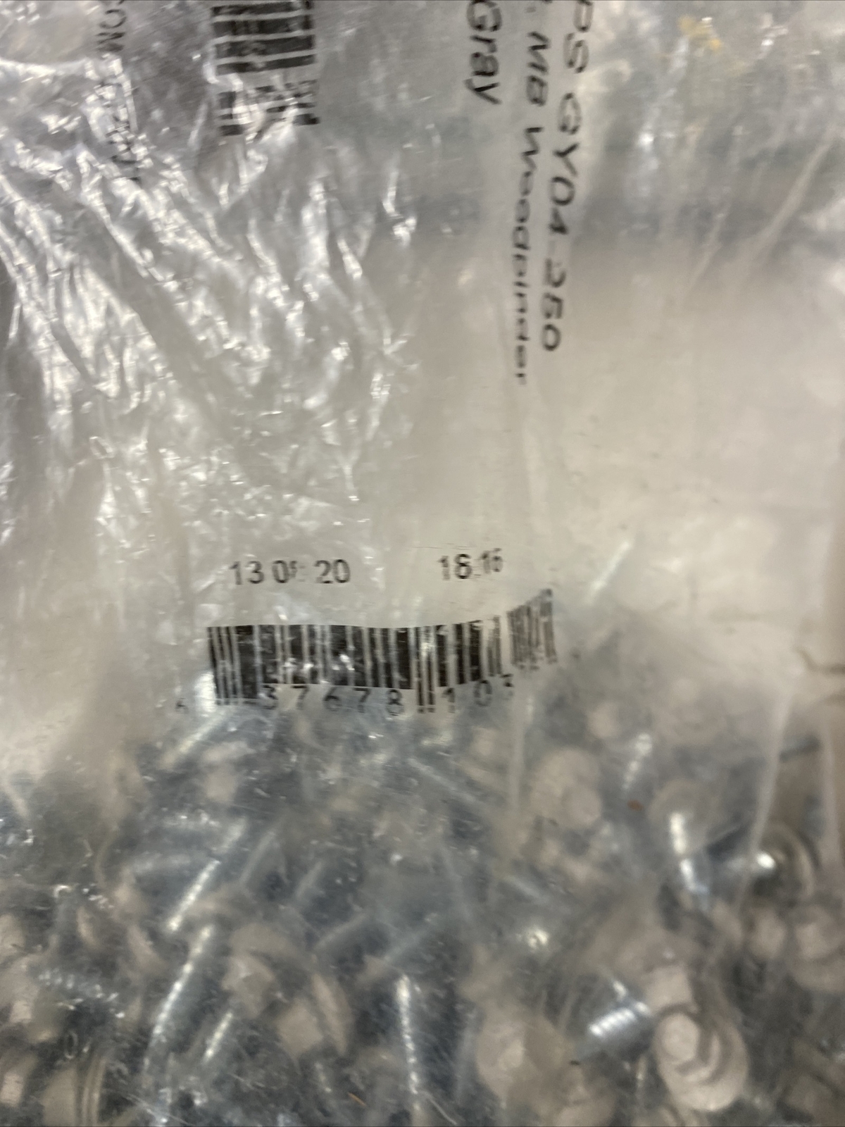 #10 X 1 WoodBinder Kwikseal Metal Roofing Screws Ash Gray Granite 225 ...