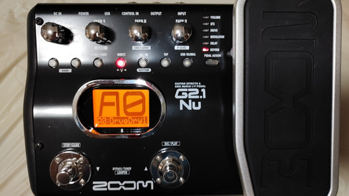 ZOOM G2.1Nu (used )Guitar Effects Pedal & USB Audio I/F PEDAL | eBay