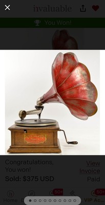 Standard Talking Machine Co. Standard Model A Disc Phonograph | eBay