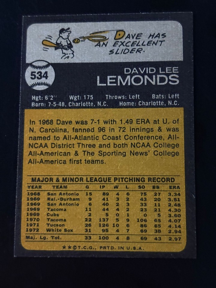 1973 Topps Baseball 529-660 You pick cards to complete your collection ...