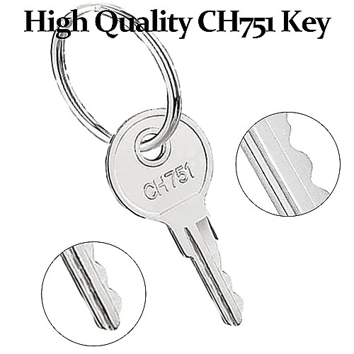 CH751 RV Keys for RV Campers Cabinets Push Locks, Spare Keys Suitable ...