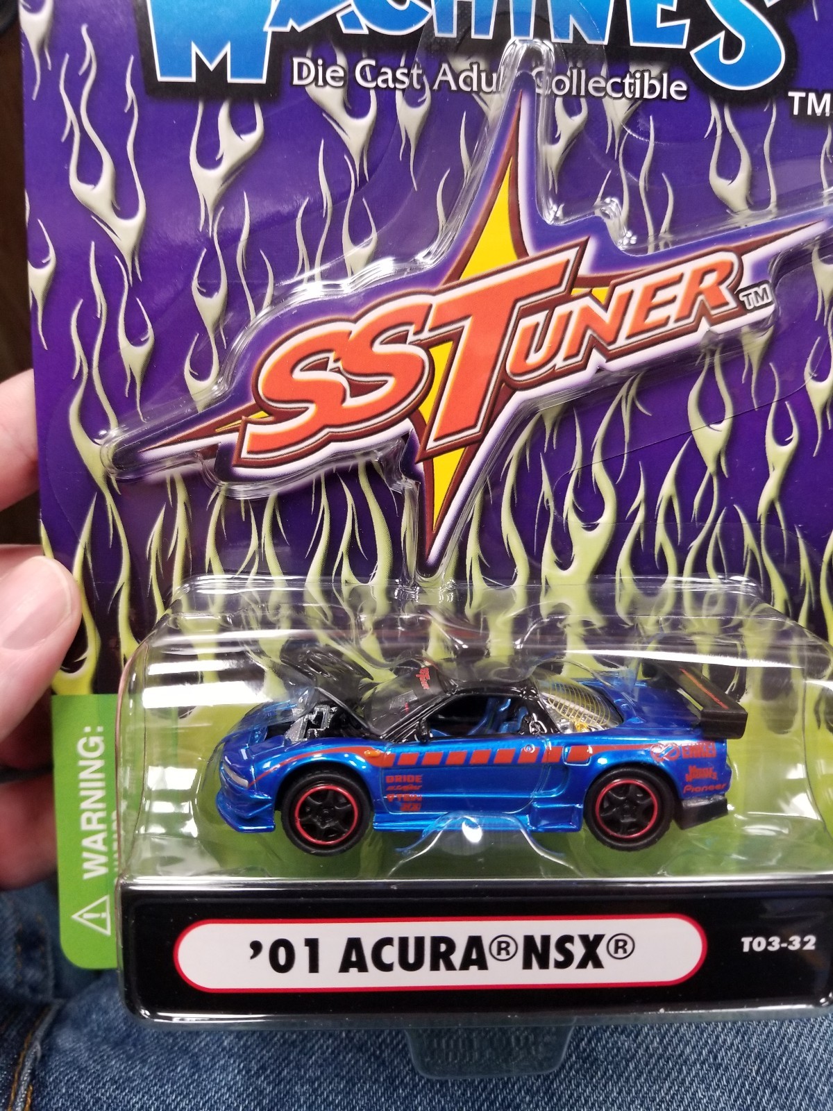 Muscle Machines SS Tuner 01 Acura NSX Blue T03-32 | eBay