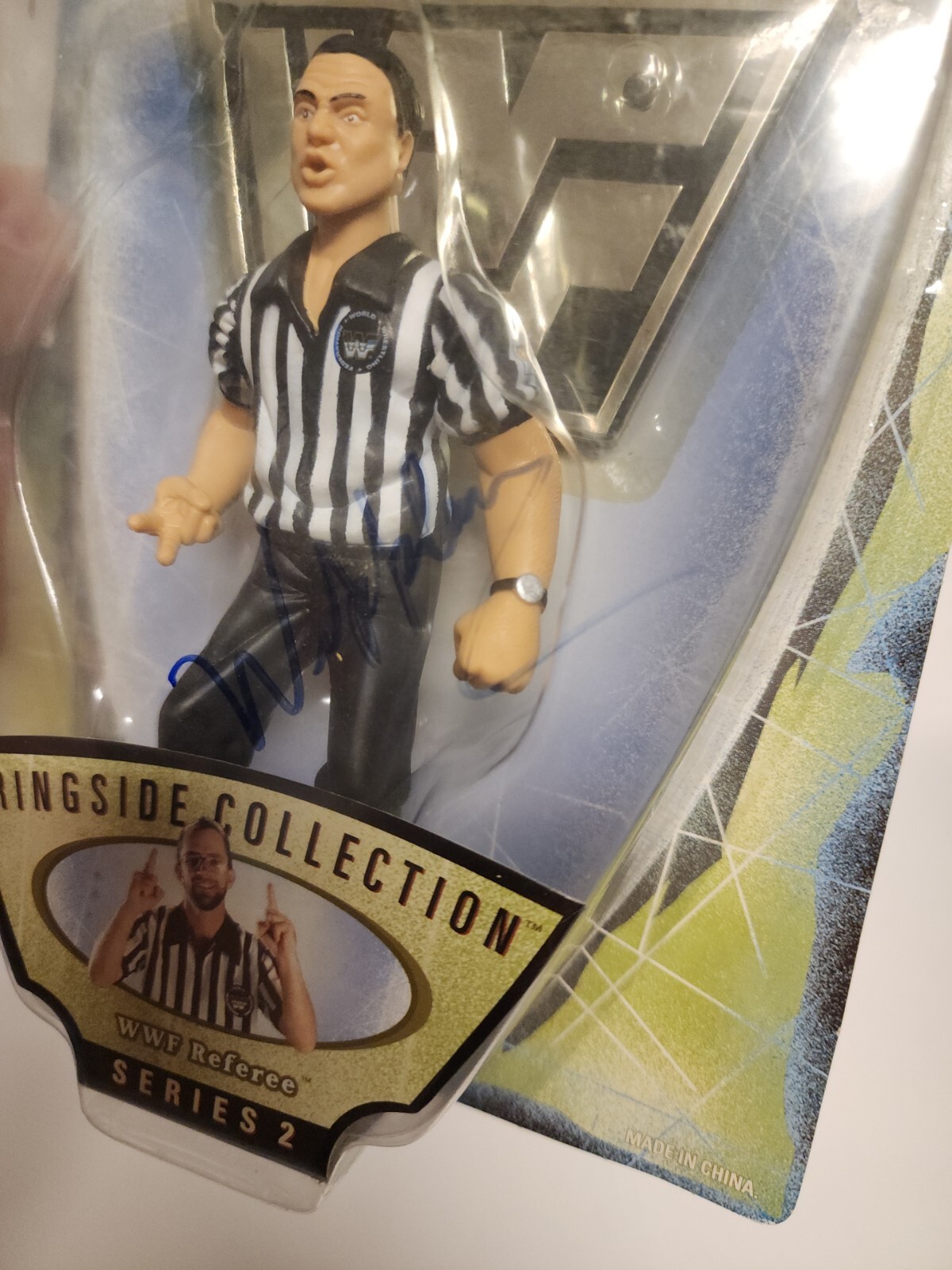 Jakks Pacific WWF Ringside Collection Series 2 WWF Referee NIP | eBay