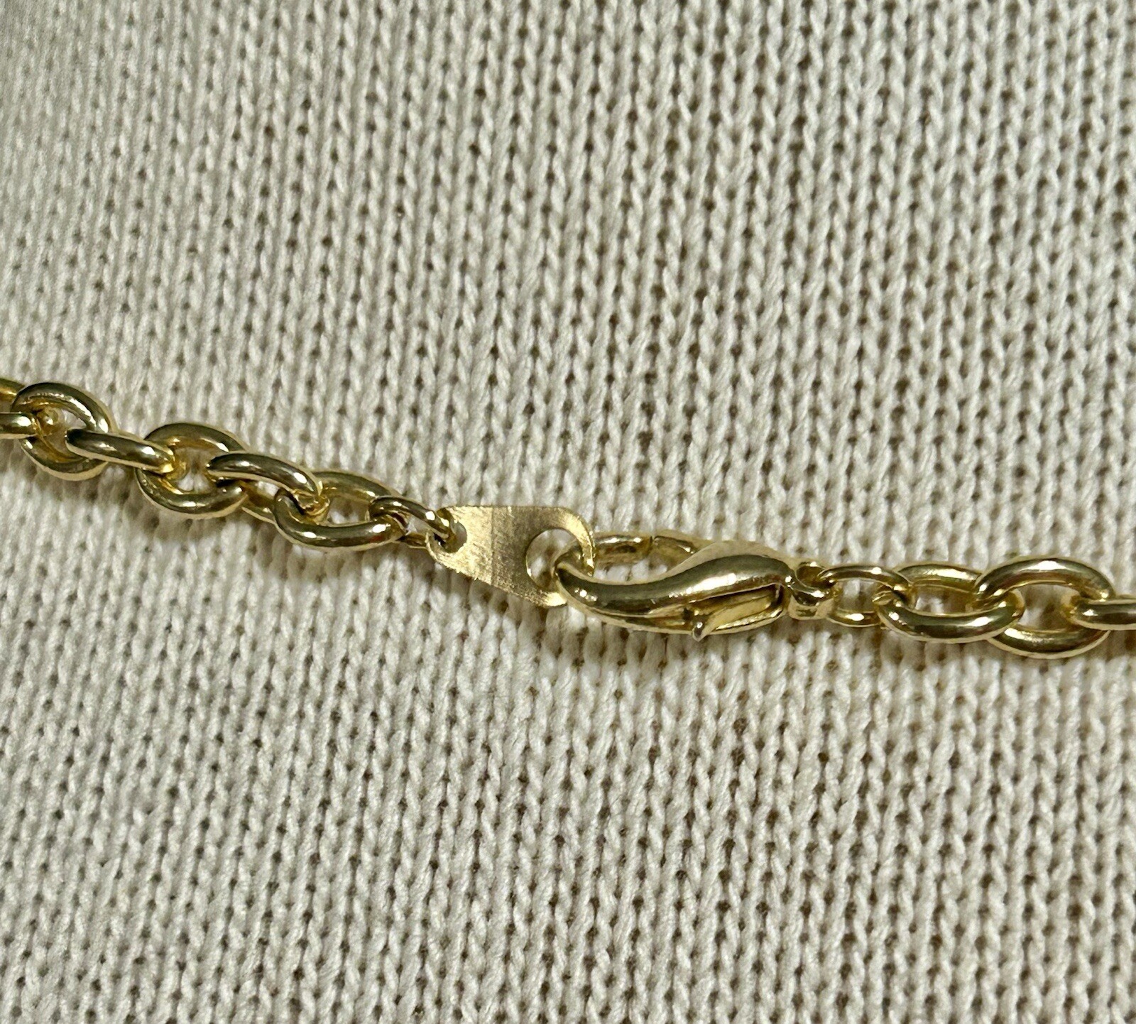 Vintage Snowball Fashion Rope Necklace White Beads Gold Chain 23" | eBay