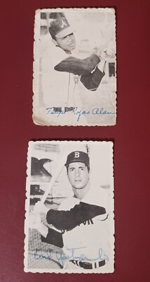 1969 Topps Deckle Edge Baseball Carl Yastrzemski HOFer & Felipe Alou | eBay