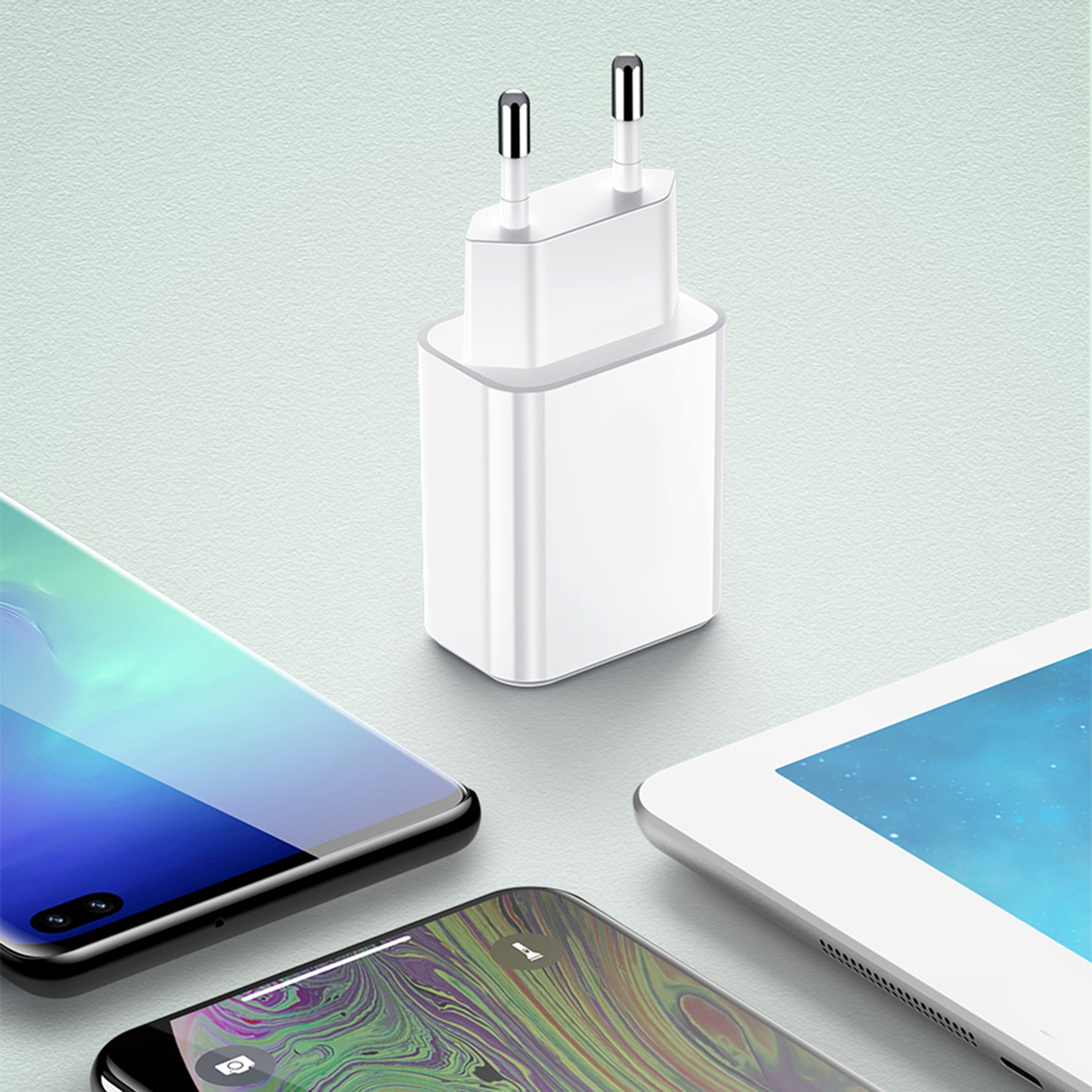 Charger Protect Equipment Portable Power Adapter Quick Charge White | eBay