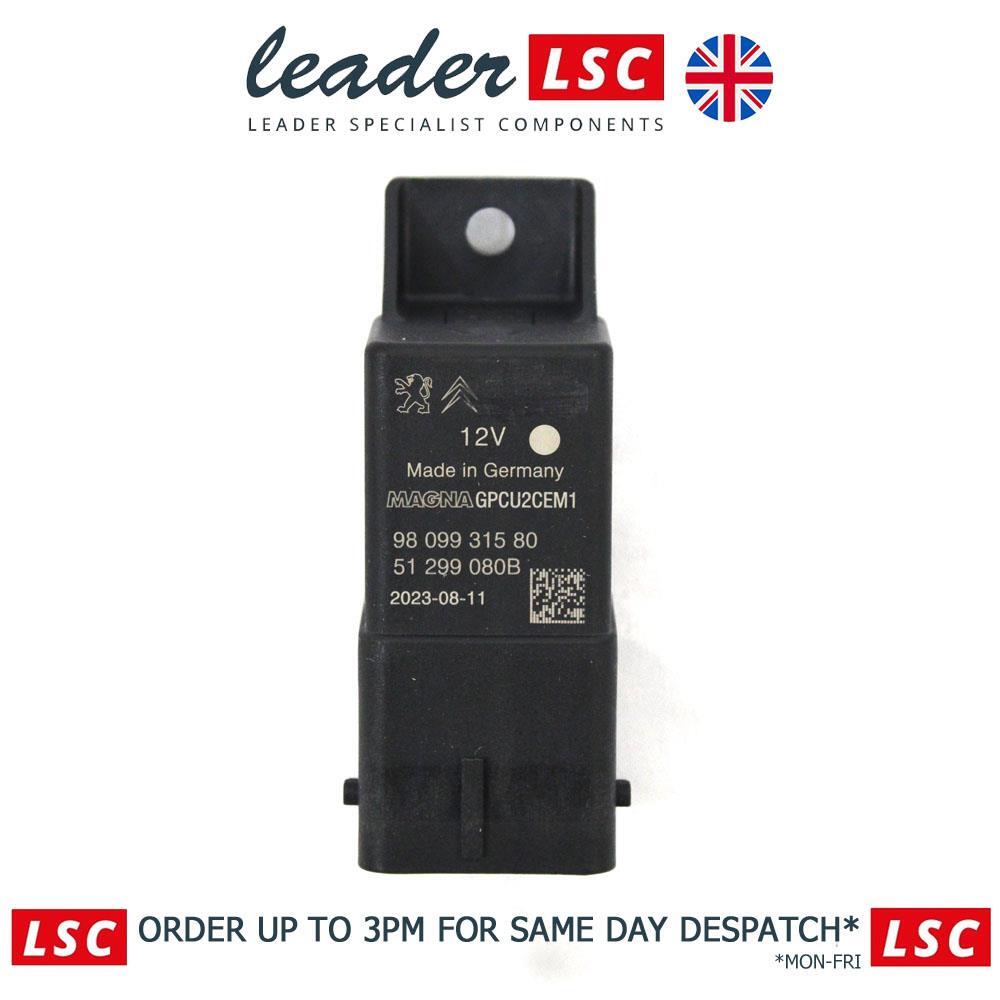 1865194 Glow Plug Relay PEUGEOT Partner Tepee Rifter NEW OEM 9802424080 ...