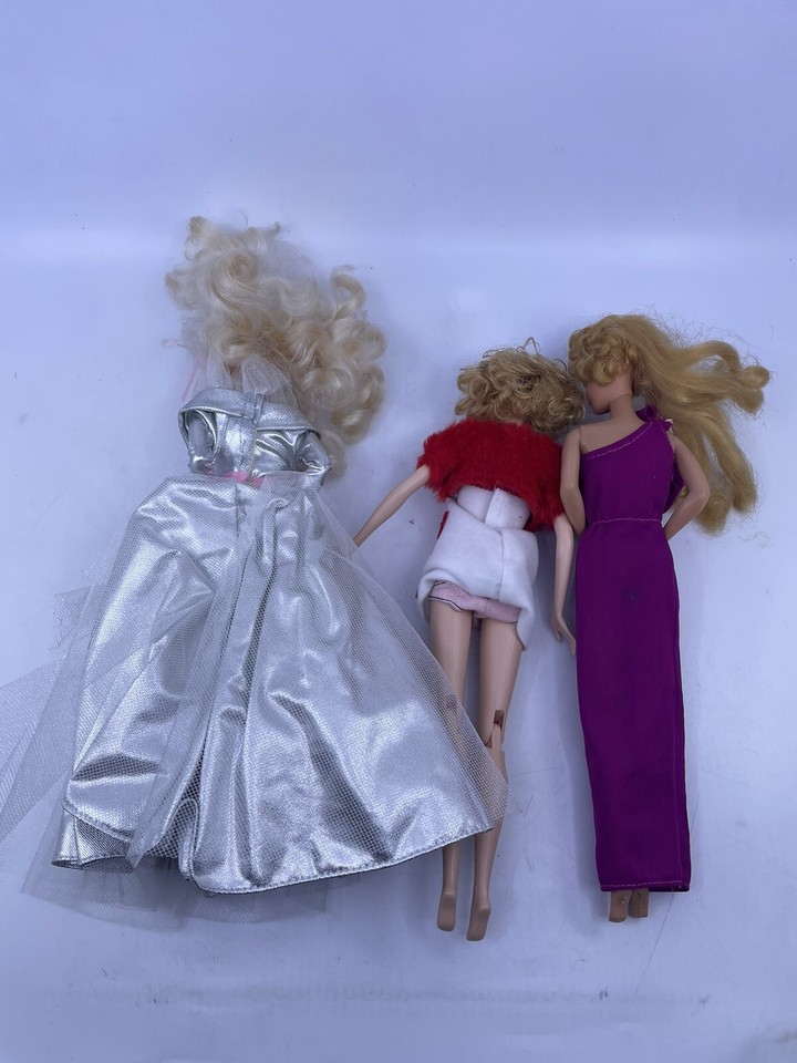 Vtg 80s & 90s Mattel Barbie Dolls With Outfits Lot Of Three L3 | eBay