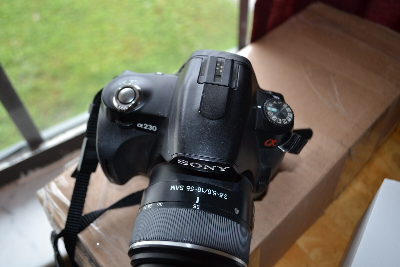 Sony Alpha a230 10.2MP Digital SLR Camera - Black (Kit w/ DT SAM 18 ...