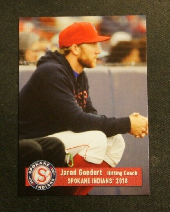 2018 Grandstand, Spokane Indians, Coach - JARED GOEDERT | eBay
