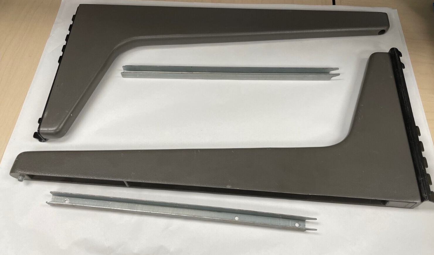 PAIR of Herman Miller Cantilever AO2 AO3 for 24" surfaces (17" long) | eBay