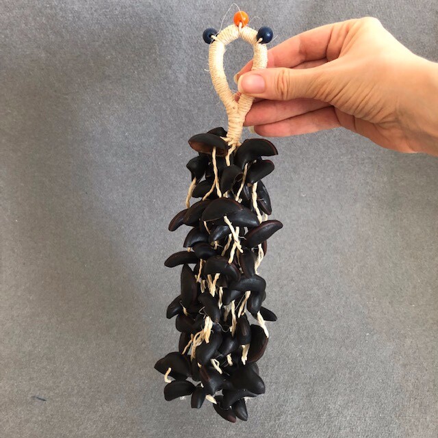 Cabalonga Nut Shell Shaker Rattle Shaman Waterfall Rain Sound Therapy ...