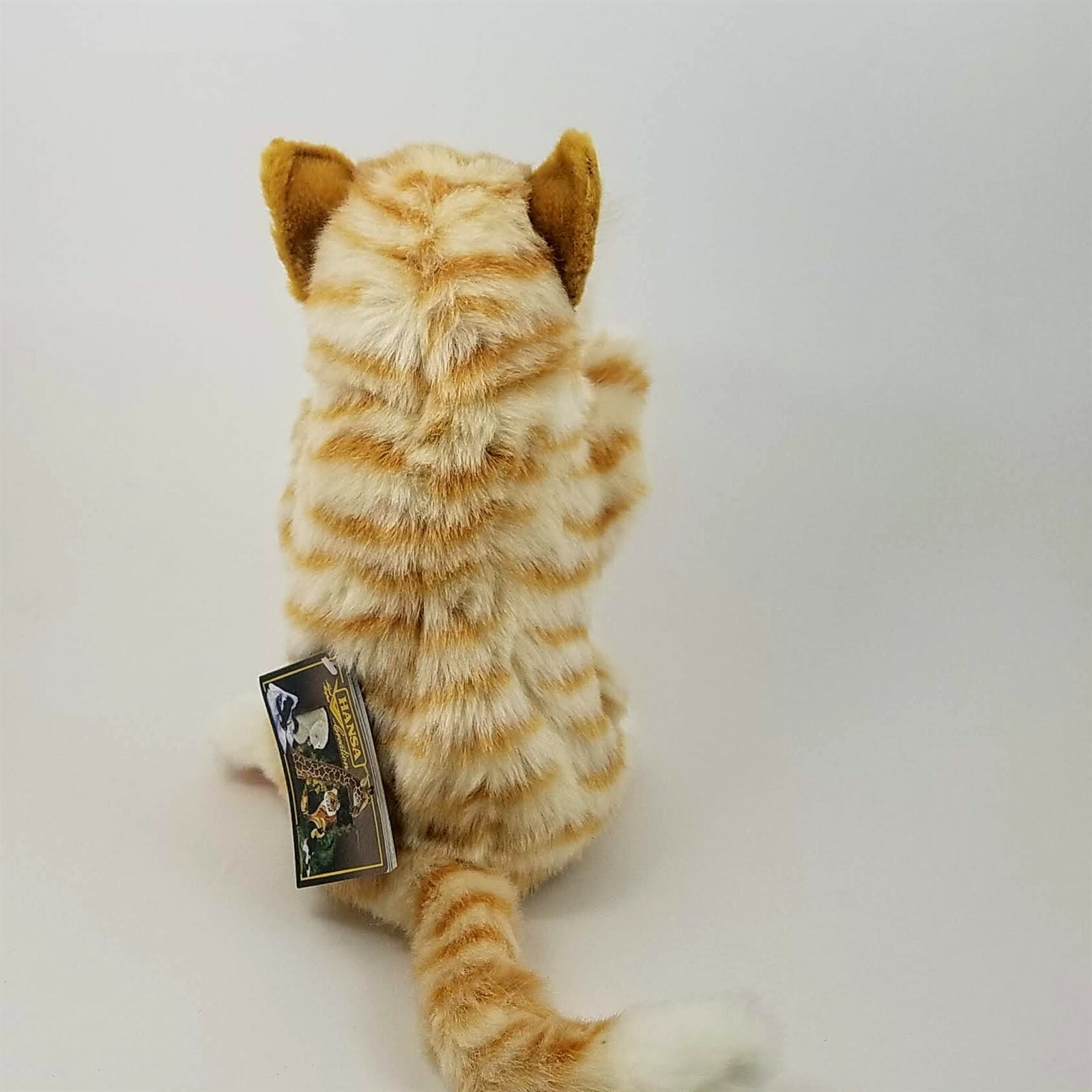 Ginger Cat Hand Puppet Full Body Doll Hansa Realistic Look Animal ...