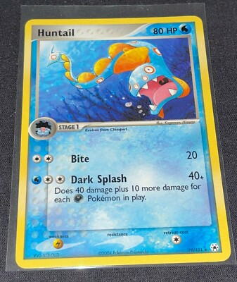 Pokemon Card - Huntail - EX Hidden Legends - 19/101 | eBay