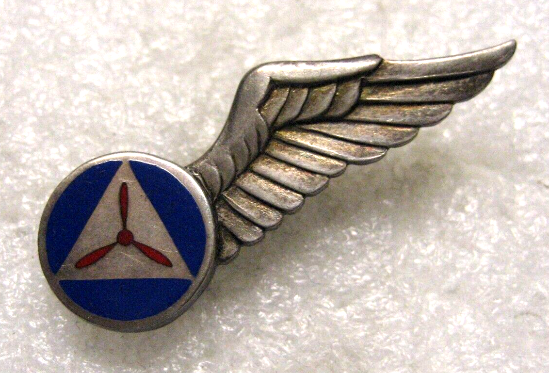 /US CAP CIVIL AIR PATROL OBSERVER WINGS ,by GEMSCO,STERLING,ww2 | eBay