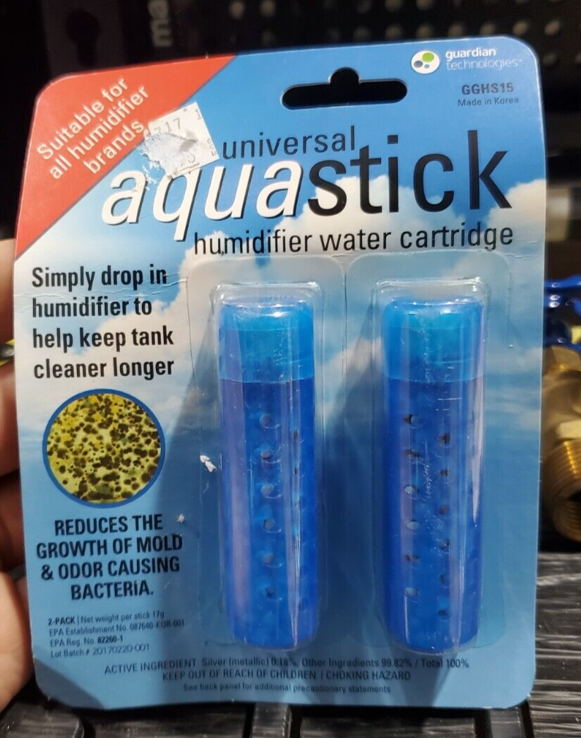 Universal Aquastick Antimicrobial Humidifier Treatment Cartridge 2-Pack ...