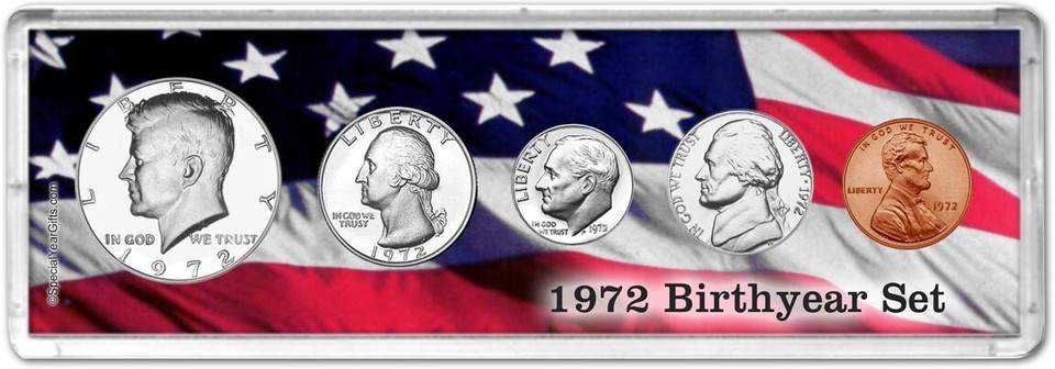 Birth Year Coin Gift Set, 1934-2021 | eBay