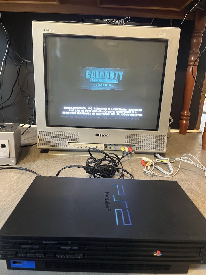 Sony PlayStation 2 PS2 Fat Console W/ Games And Cords | eBay