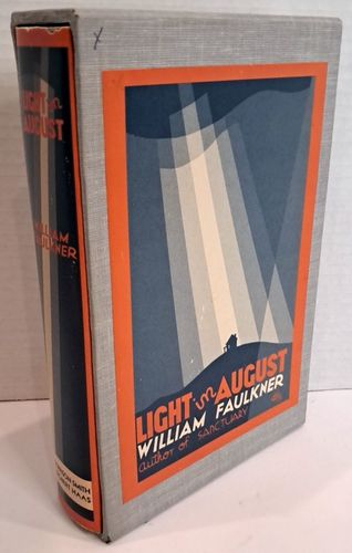 Light In August by William Faulkner (Facsimile Reprint 1959) 1st ...