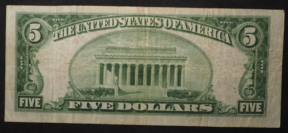 $5 1929 LITTLETON COLORADO National Currency Bank Note - FREE SHIPPING ...