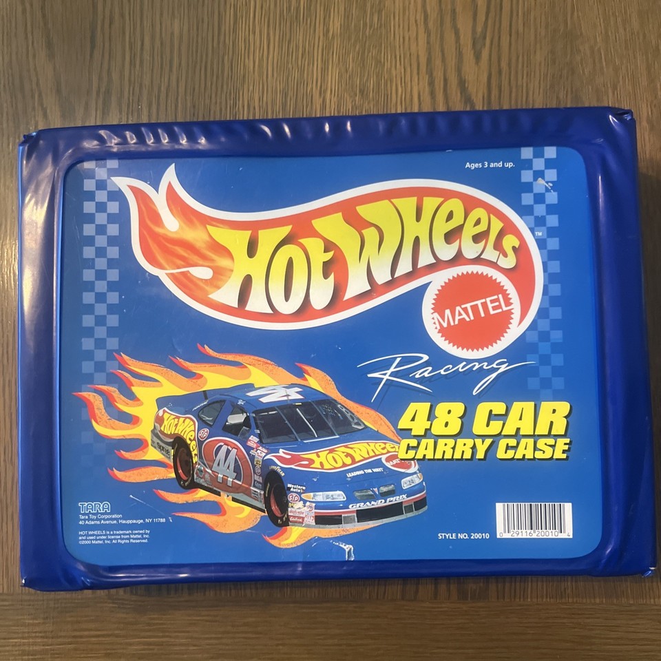 Hot Wheels Racing 48 Car Carry Carrying Case by Tara 1997 model 20010 ...