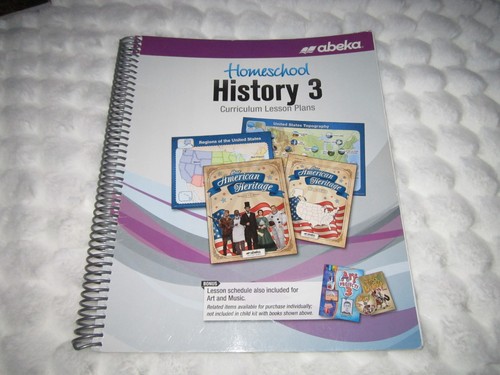 Abeka 3rd Grade History Our American Heritage Curriculum Lesson Plans ...