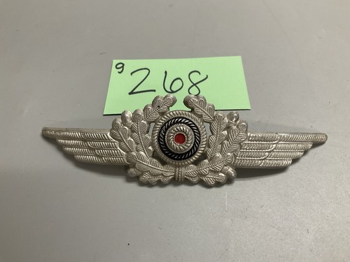 WWII German Luftwaffe Cap Badge Winged Badge g268 | eBay