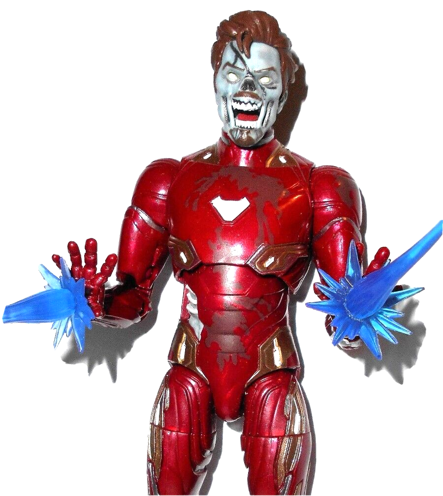 marvel legends ZOMBIE IRON MAN what if universe complete watcher baf ...