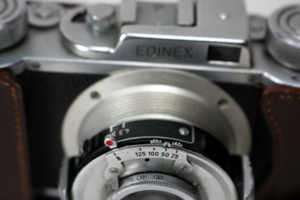 VINTAGE WIRGIN EDINEX CAMERA AND CASE FOR PARTS OR REPAIR | eBay