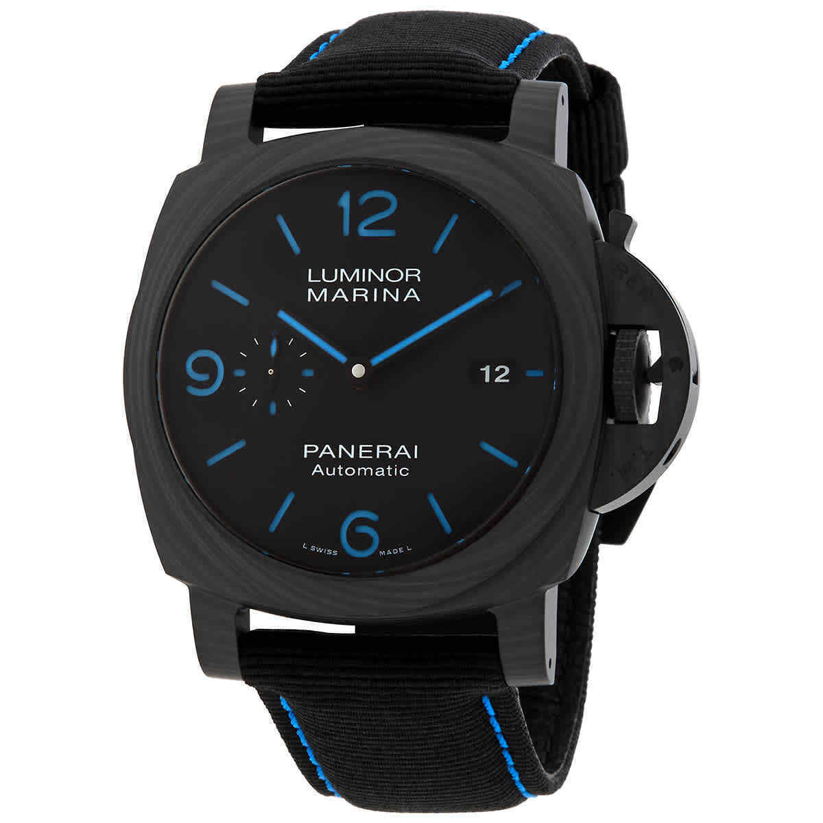 Panerai Luminor Marina Men's Black Watch - PAM02661 for sale online | eBay
