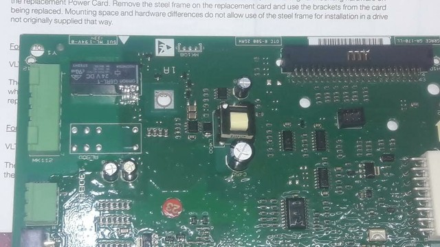 Danfoss 176F8673 130B6038 CT/09 Interface/Power Card VLT5202 T6 for ...