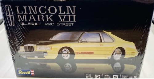 1/25 Revell 14537 Lincoln Mark VII LSC Pro Street Plastic Model Kit ...